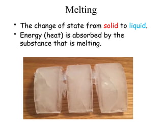 Effects of Heat on Matter powerpoint presentation | PPTX | Chemistry ...