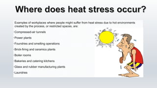 EFFECTS OF HEAT STRESS-HEAT STROKE, HEAT EXHAUSTION | PPTX