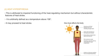 EFFECTS OF HEAT STRESS-HEAT STROKE, HEAT EXHAUSTION | PPTX