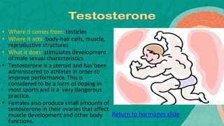 Effects of hormones Endocrine sysetm.pptx