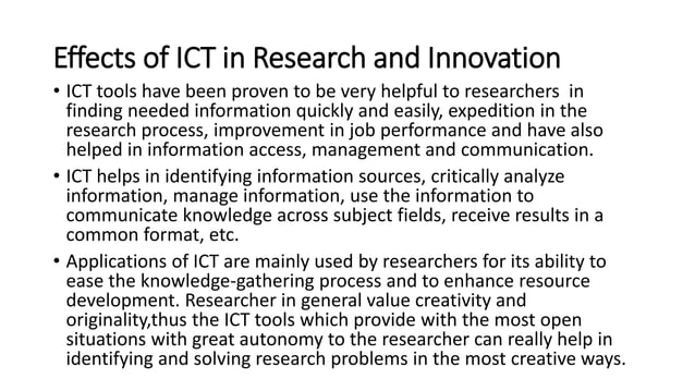 Effects of ICT Advancements in Research and Innovation.pdf