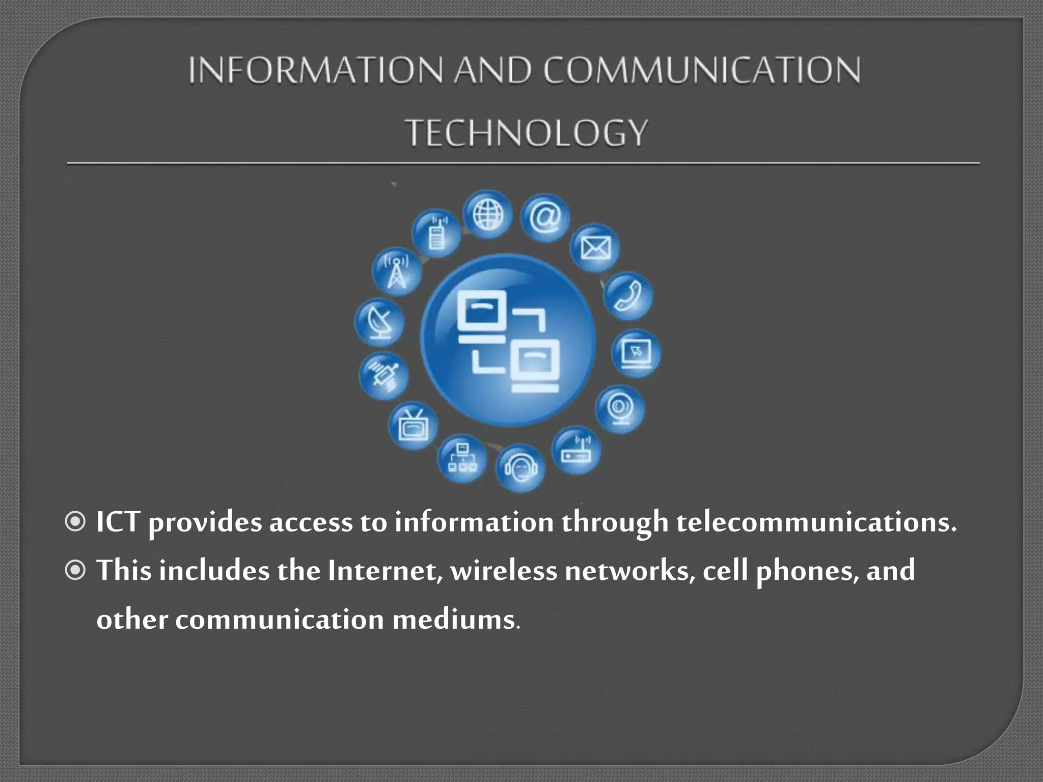 Effects of ICT on Society | PPT