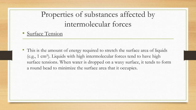 EFFECTS OF INTERMOLECULAR FORCES ON PROPERTIES.pptx