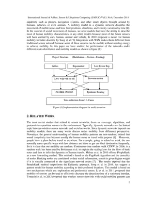 Effects of mobility models and nodes distribution on wireless sensors networks | PDF