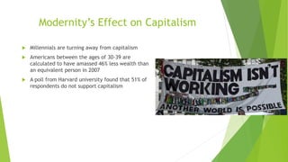 Effects of modernity on society | PPTX