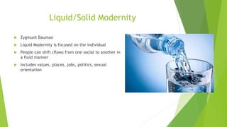 Effects of modernity on society | PPTX