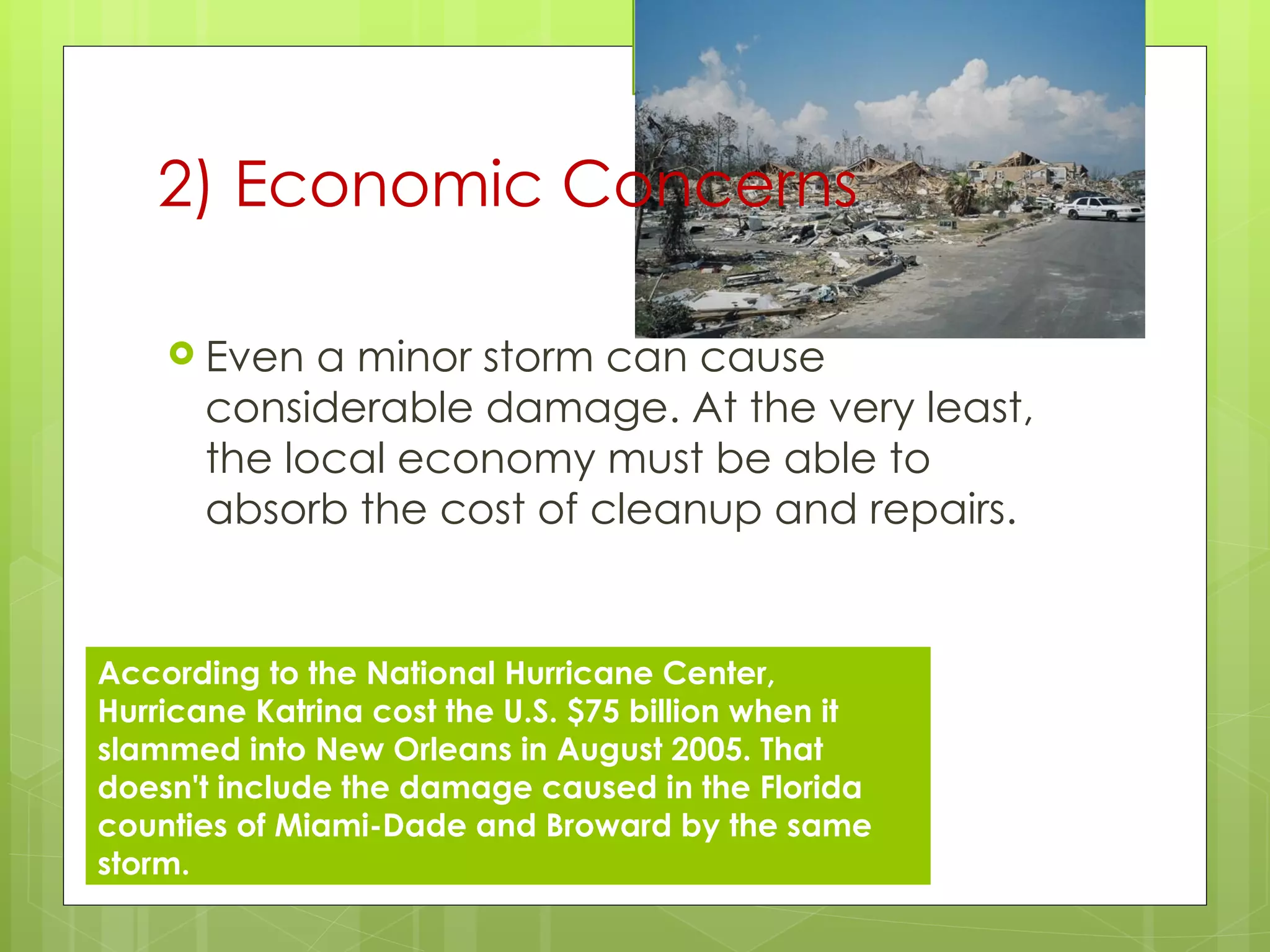Effects of natural disasters | PPS