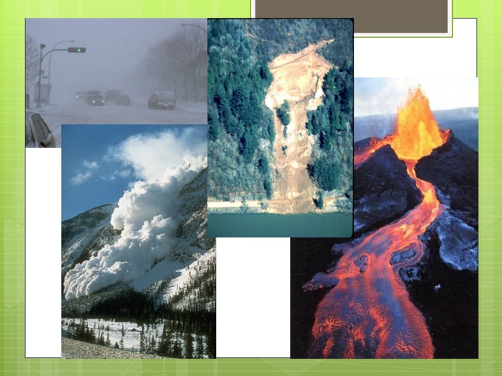 Effects of natural disasters