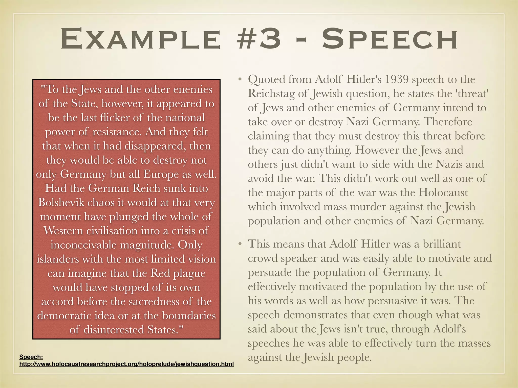 Effects of Nazi Propaganda 2014 | PDF