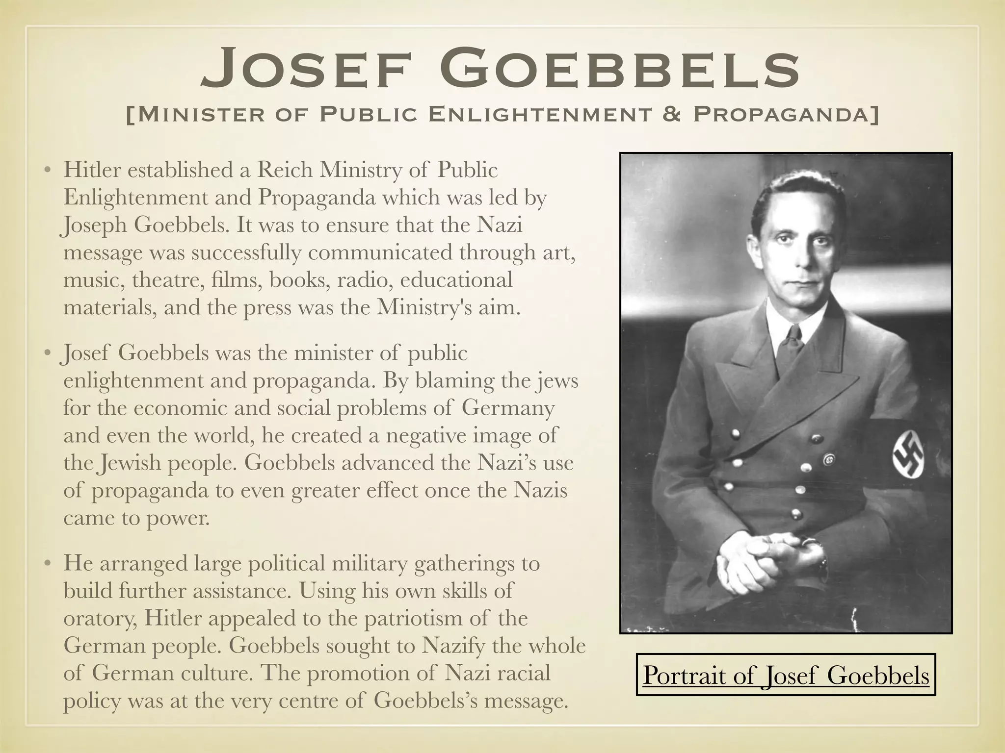 Effects of Nazi Propaganda 2014 | PDF