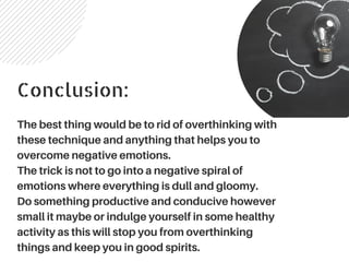 Effects of Overthinking | PDF