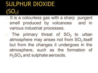 Effects of pollutants on human health | PPTX