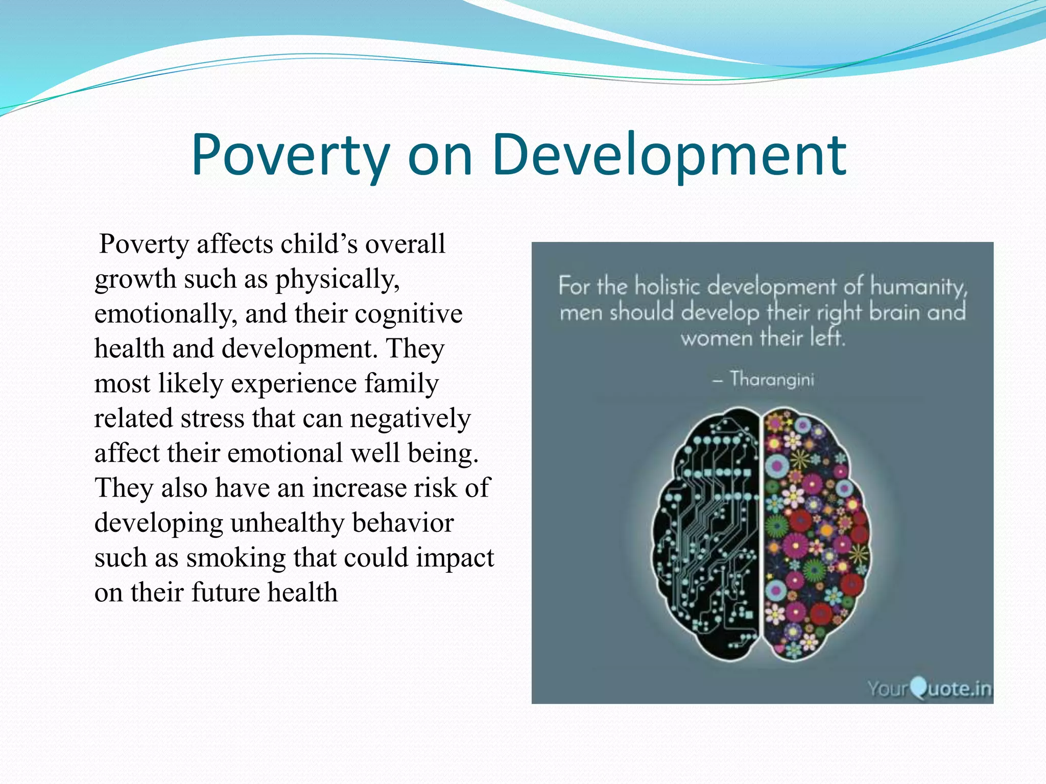 Effects of poverty | PPTX