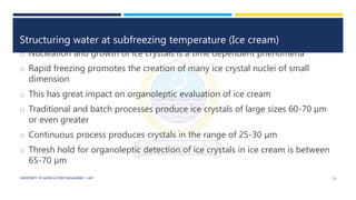 Effects of processing on food microstructure | PPT
