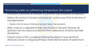 Effects of processing on food microstructure | PPT
