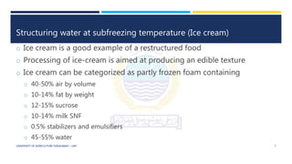 Effects of processing on food microstructure | PPT