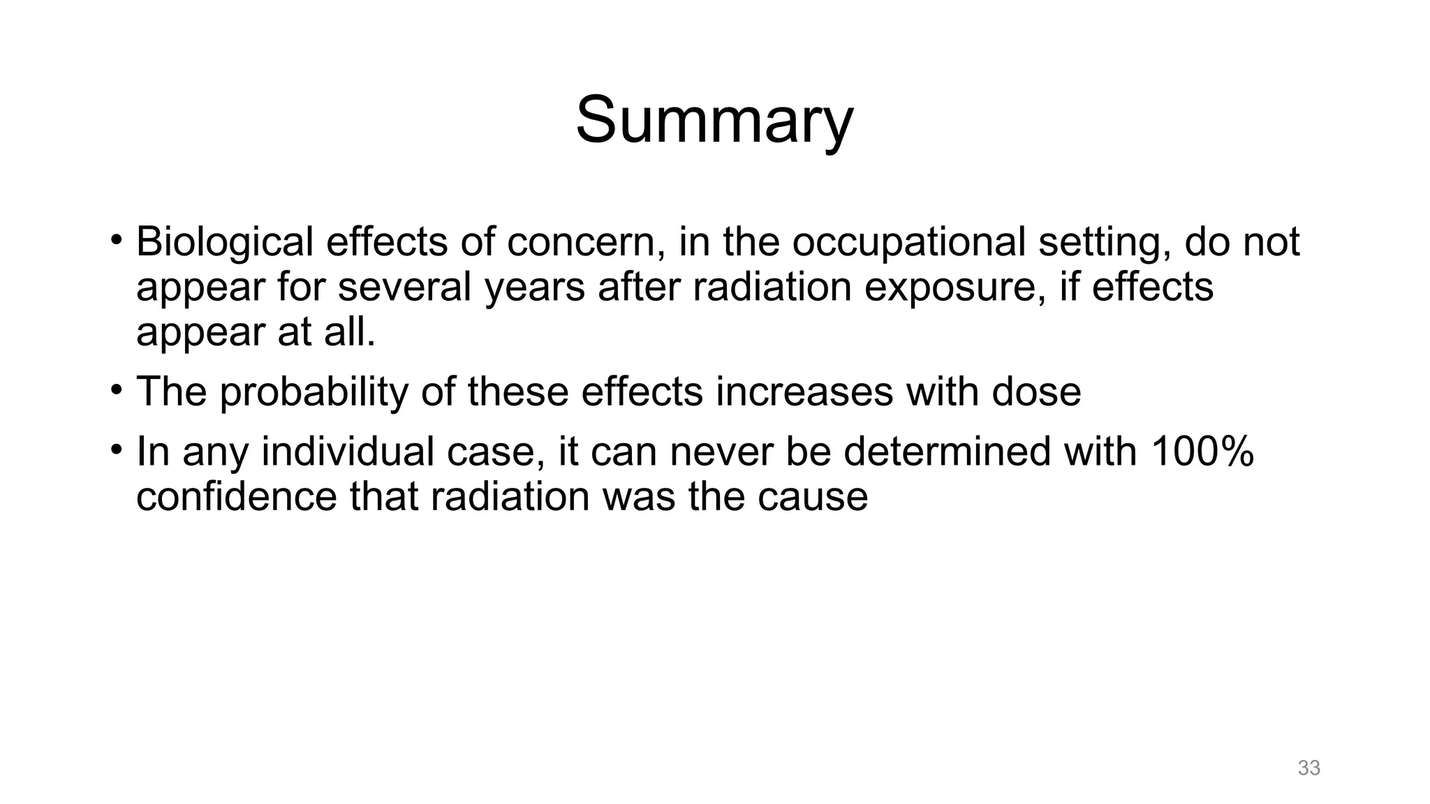EFFECTS OF RADIATION radiation biology ppt | PPTX