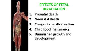 EFFECTS OF RADIATION radiation biology ppt | PPTX