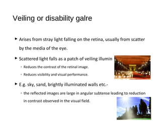 Effects of radiation and glare in eye | PPT