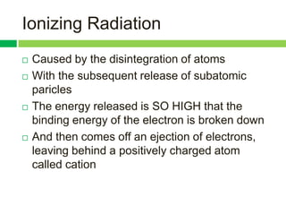Effects of radiation and glare on human eyes | PPTX