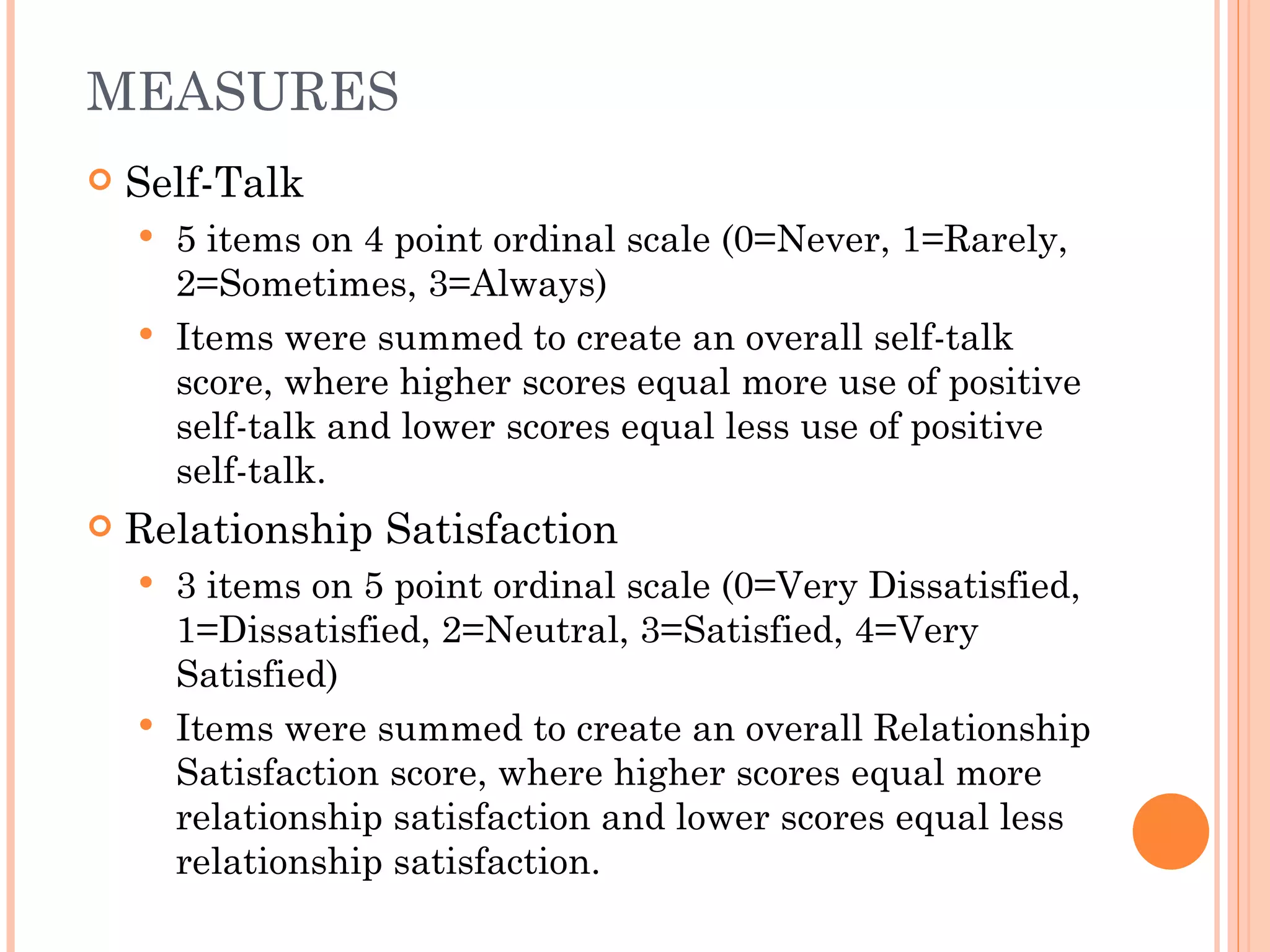 Effects of self talk | PPT