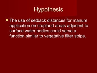 Effects of setback distance | PPT