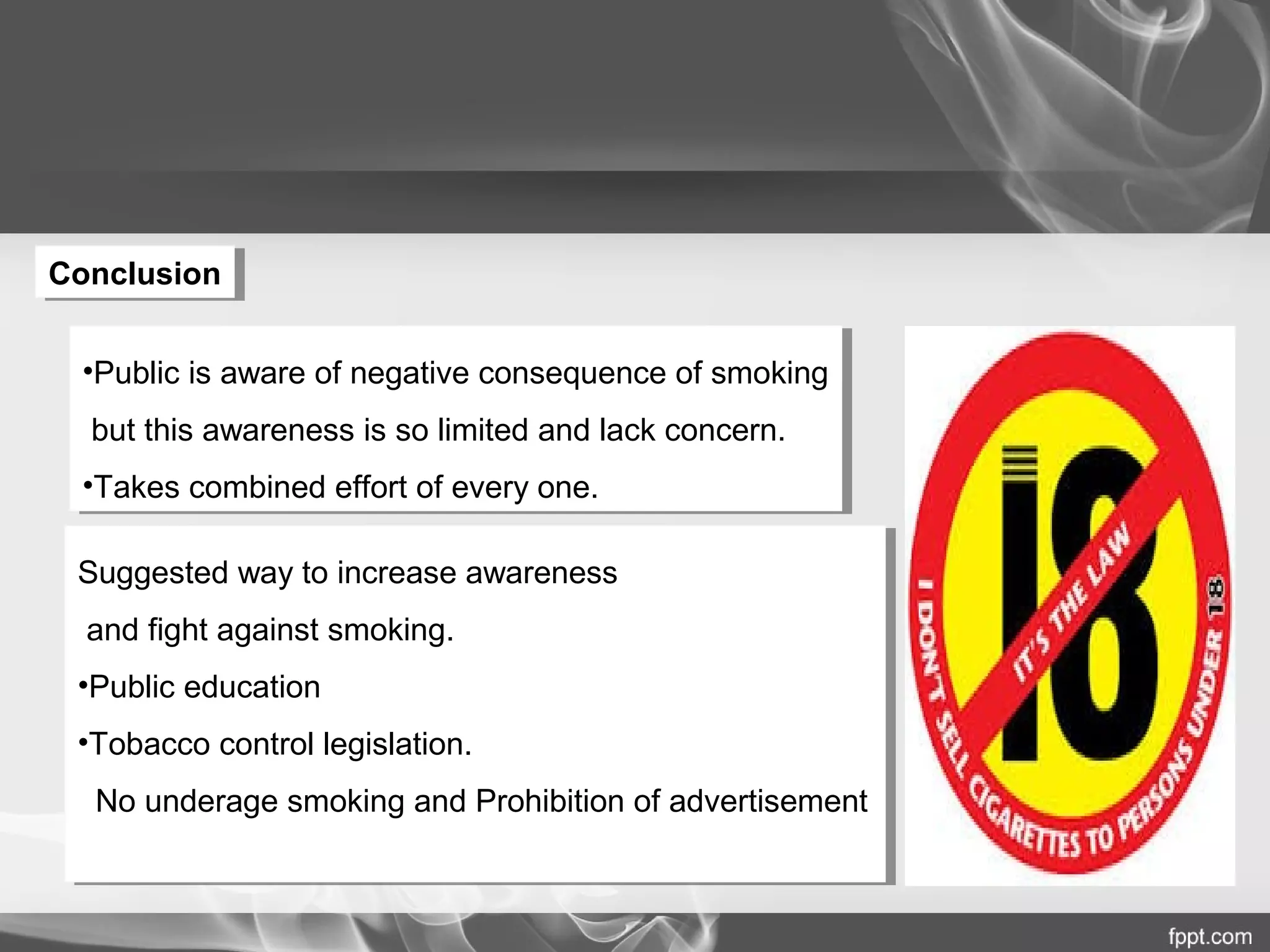 Effects of smoking | PPT | Free Download