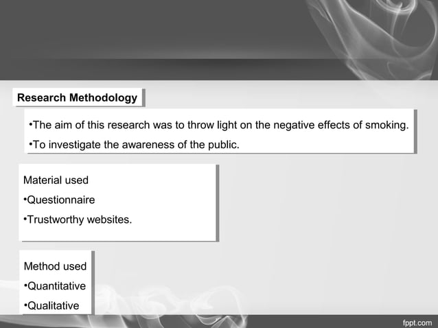 Effects of smoking | PPT