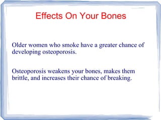 Effects of smoking third try | ODP