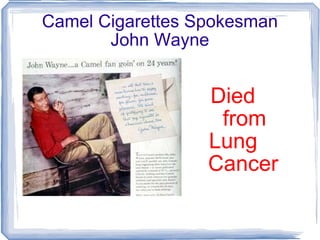 Effects of smoking third try | ODP