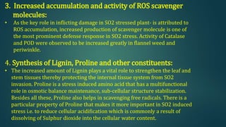 Effects of so2 on vegetation | PPTX