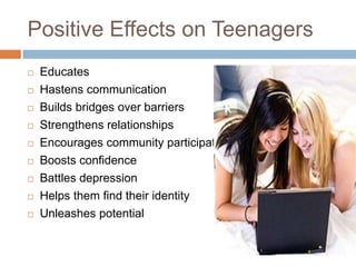 Effects of social networking | PPTX