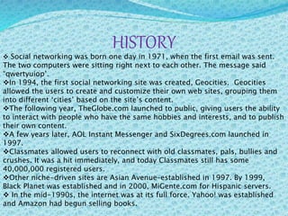 Effects of social networking | PPT