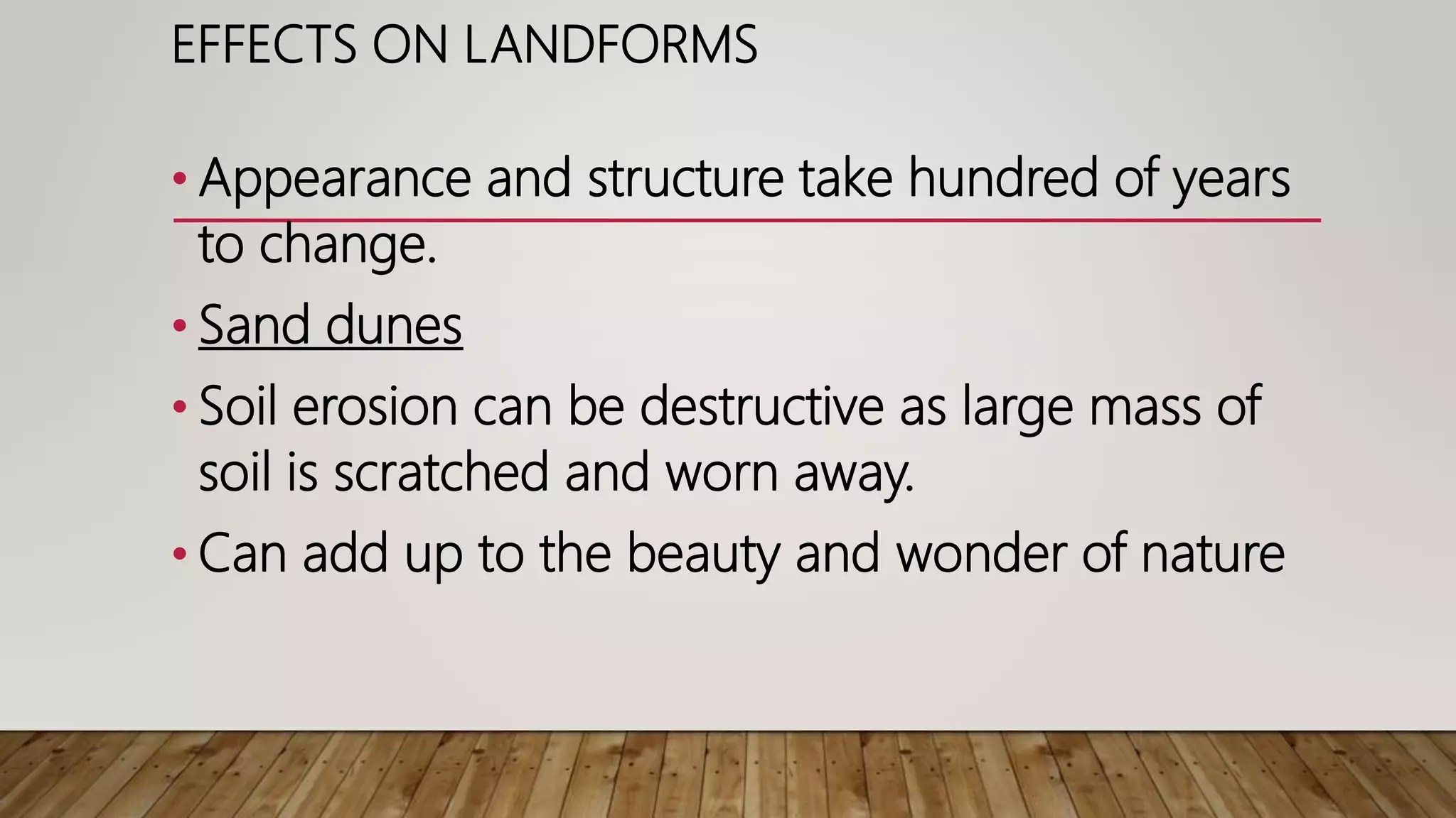 Effects of soil erosion | PPTX