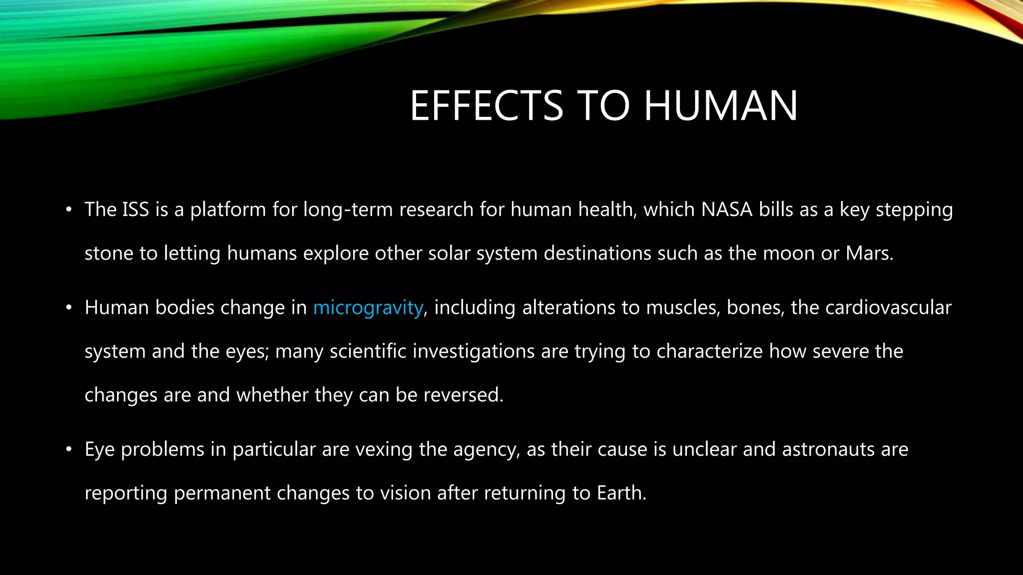 Effects of space environment over spacecrafts | PPTX