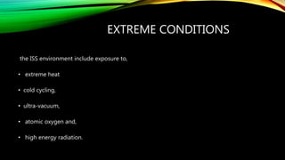 Effects of space environment over spacecrafts | PPTX