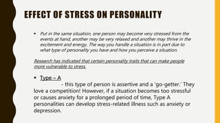 Effects of Stress | PPTX