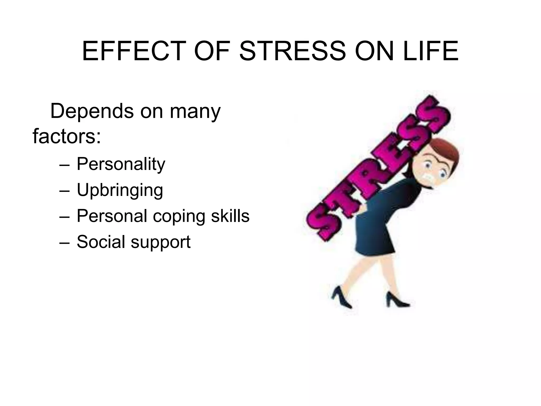 Effects of stress on body | PPTX