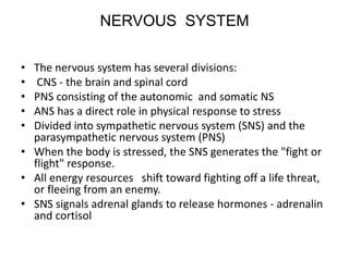 Effects of stress on body | PPTX