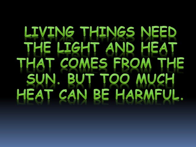 Effects of sun's heat and light | PPTX | Weather | Science