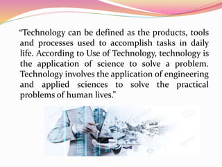 Effects of technology to environment | PPTX