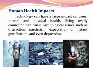 Effects of technology to environment | PPTX