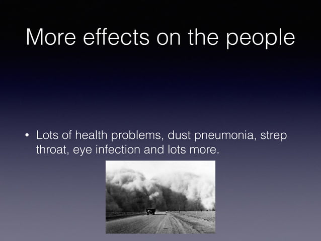 Effects of the dust bowl | PDF