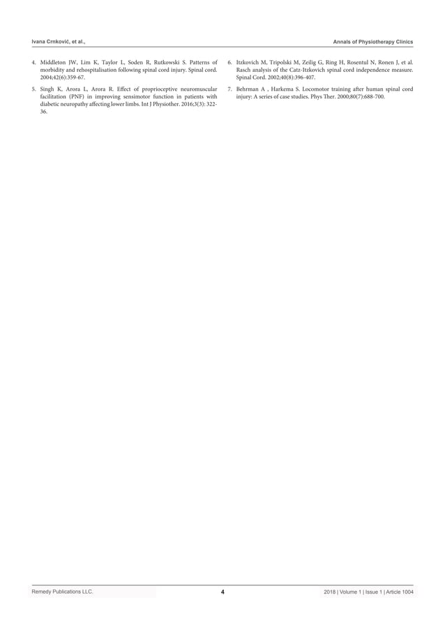 Effects of the PNF Technique on Increasing Functional Activities in ...