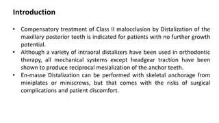 Effects of the Ricketts Z Sectional Arch in Producing En Masse ...