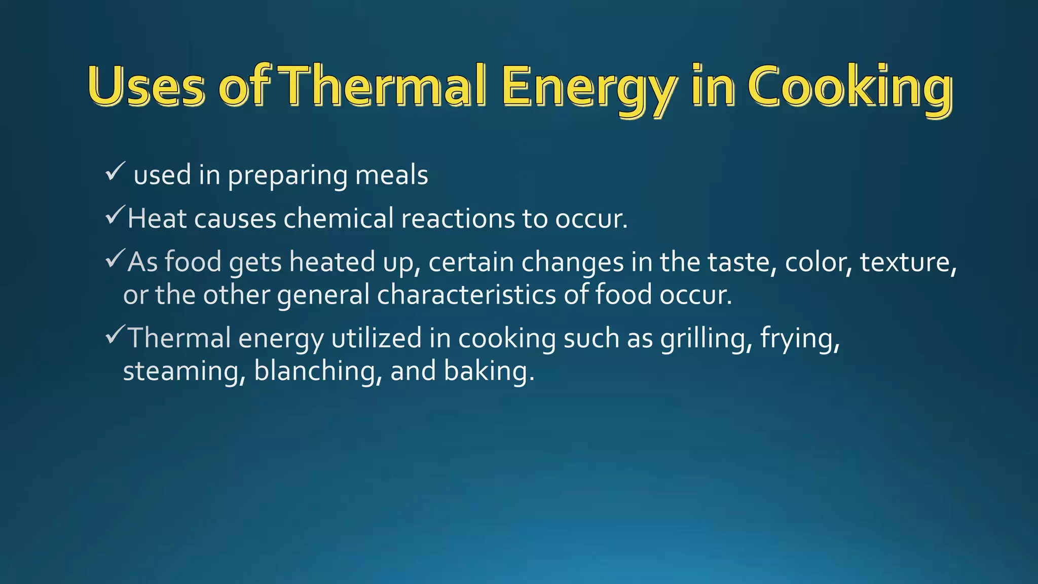 Effects of thermal energy | PPTX | Chemistry | Science