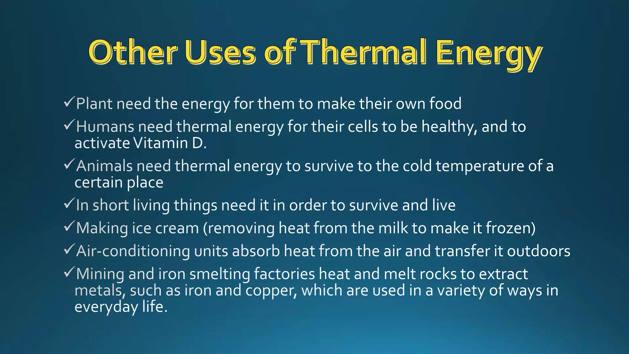 Effects of thermal energy | PPTX | Chemistry | Science