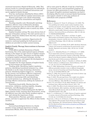 Effects of trauma on implicit emotion regulation within a family system ...