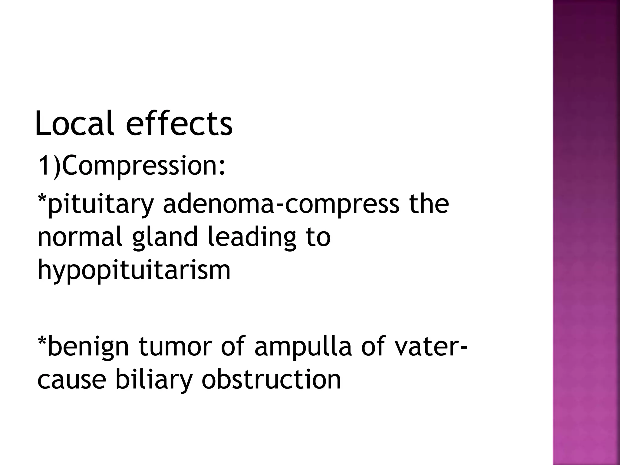 Effects of tumor on host | PPTX