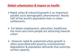 Effects of urbanization | PDF